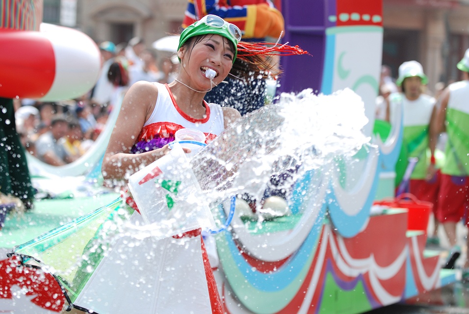 7月29日のウォーター・パレード: USJとか‥ My favorite one